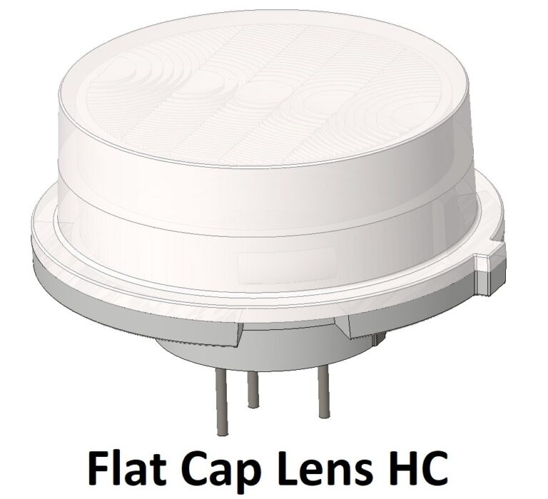 PIR Cap Lens | Polymer Optics